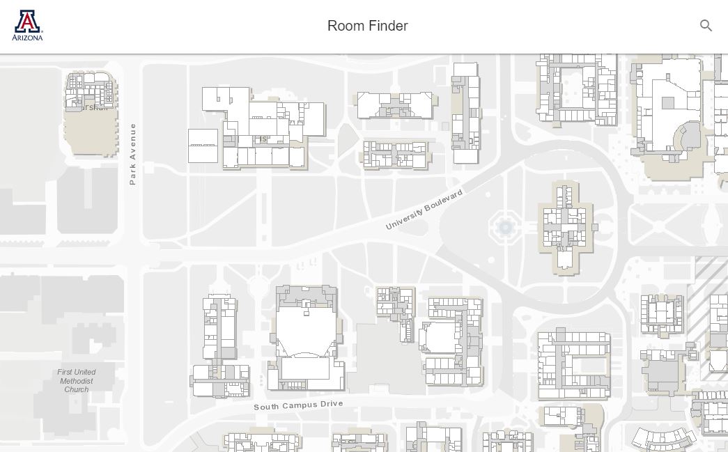 University Of Arizona Maps University Of Arizona Campus Map (2025